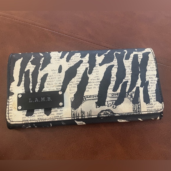 L.A.M.B. | Accessories | Vintage Lamb Wallet By Gwen Stefani X Zebra ...